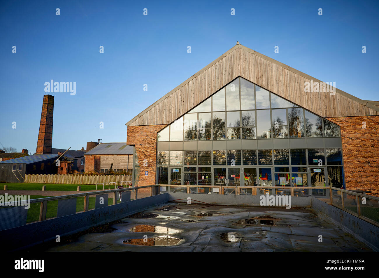Autumn The Lion Salt Works is the last remaining open pan saltworks in ...