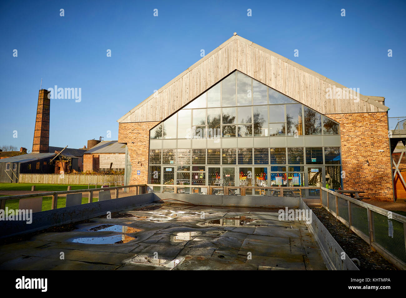 Autumn The Lion Salt Works is the last remaining open pan saltworks in ...