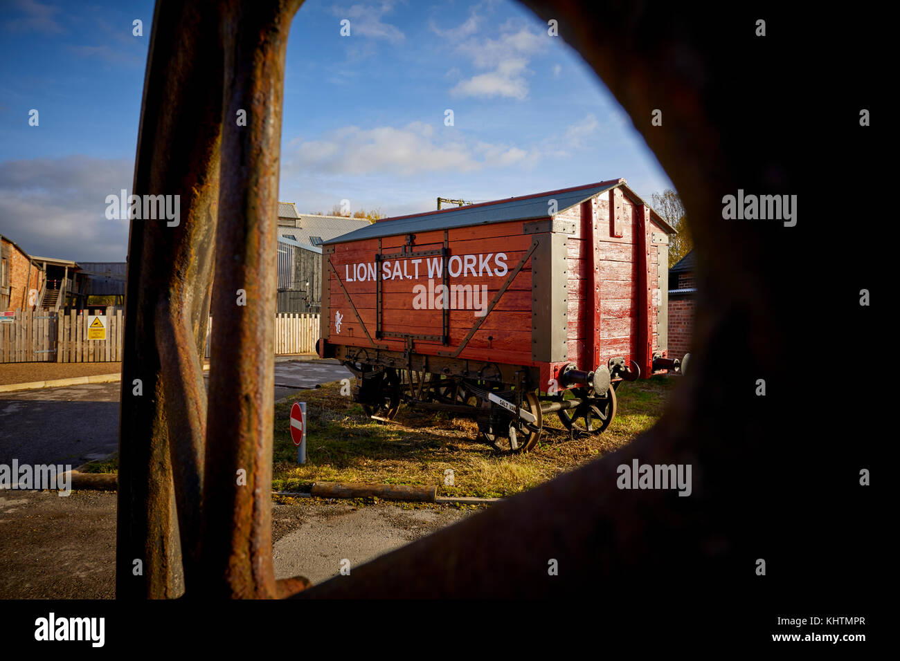 Autumn The Lion Salt Works is the last remaining open pan saltworks in ...