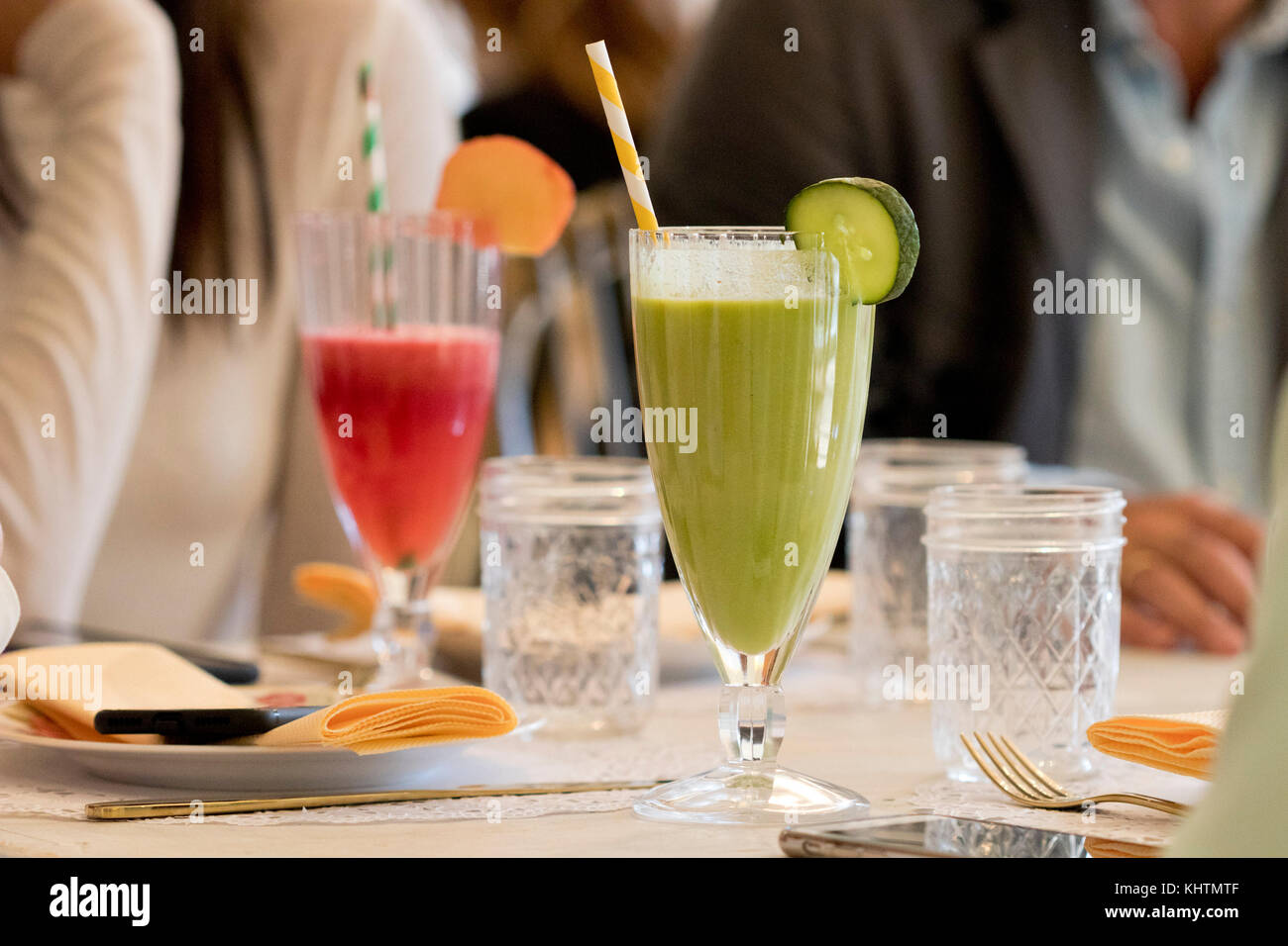 Vegetable smoothie healthy fruit hi-res stock photography and images ...