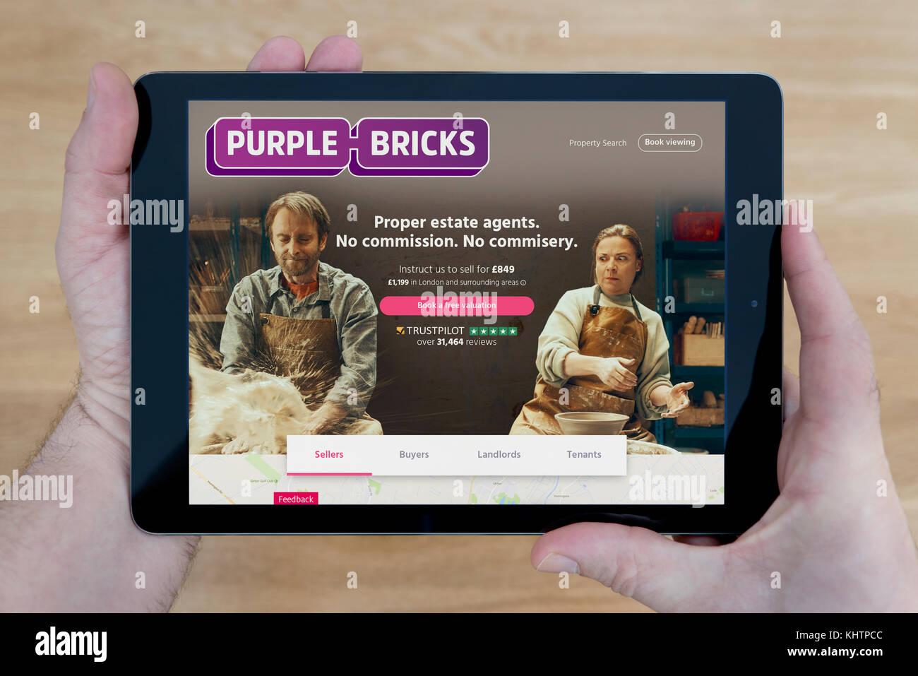 Purplebricks logo hi-res stock photography and images - Alamy