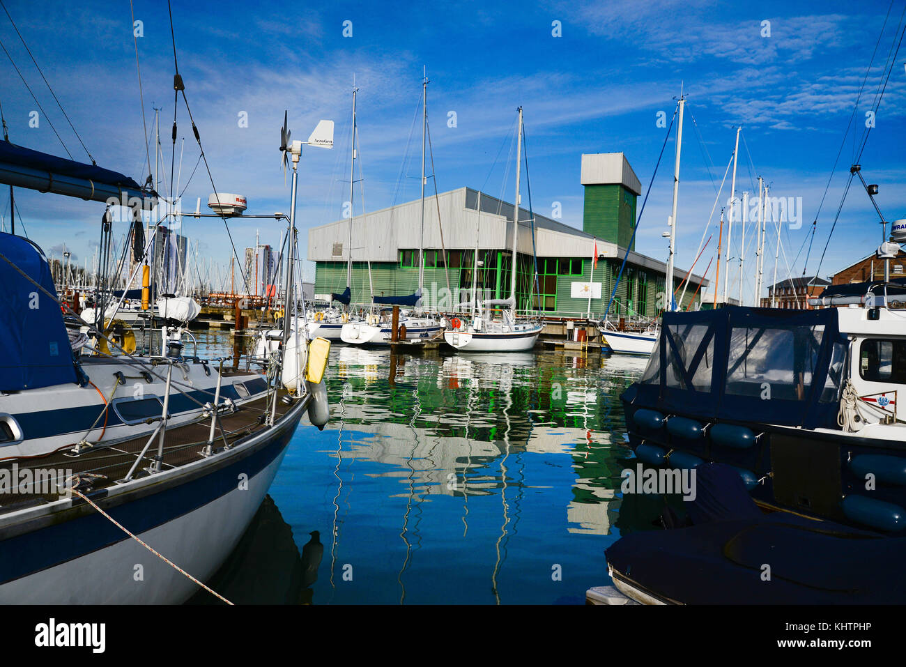British Army sailing centre at Fort Blockhouse, Gosport Stock Photo - Alamy