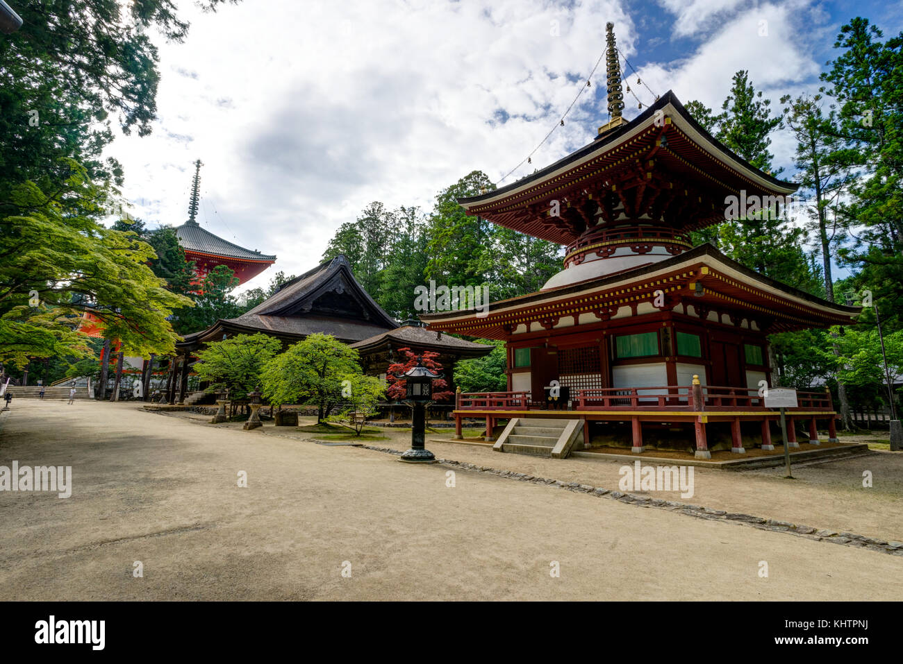 Wakayama Jison-In Temple Koya San Stock Photo - Alamy