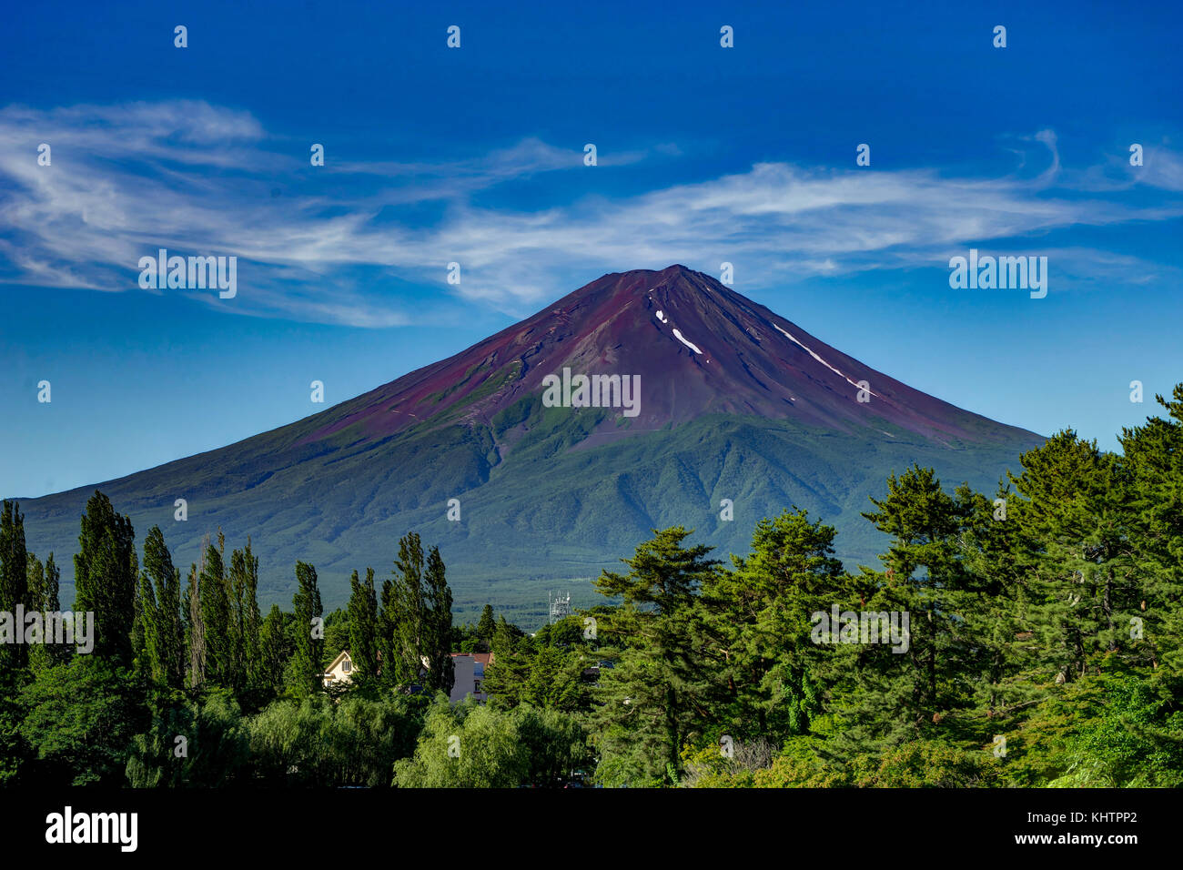 Kawaguchiko Mount Fuji- October 2017 - View to Mount Fuji in Summer ...