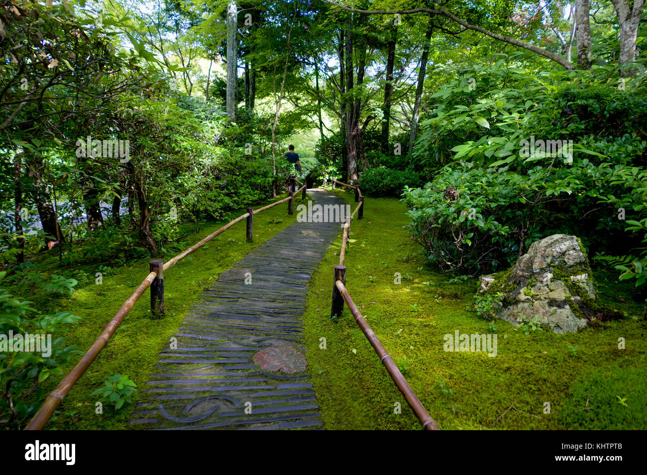Okochi Sanso Botanical Japanese Garden Stock Photo - Alamy