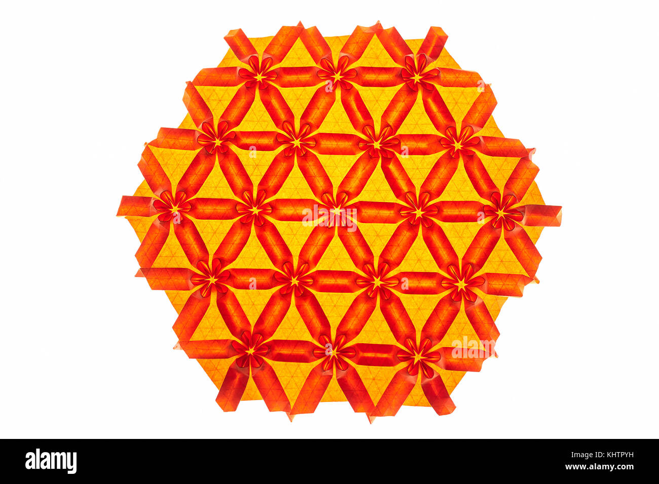 Modular origami Cut Out Stock Images & Pictures - Alamy