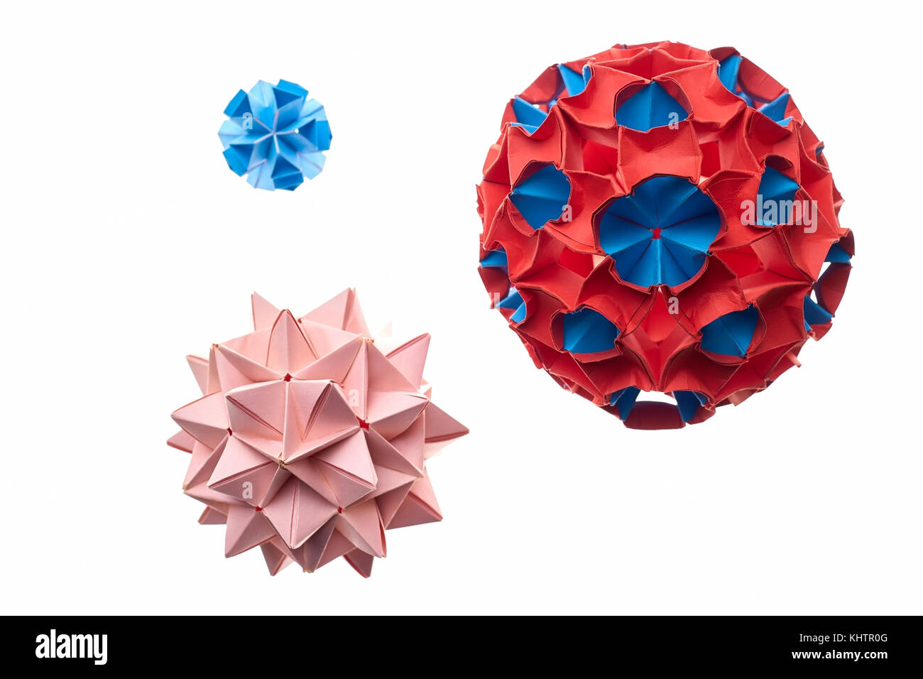 Captivating origami ball crafts Stock Photo - Alamy