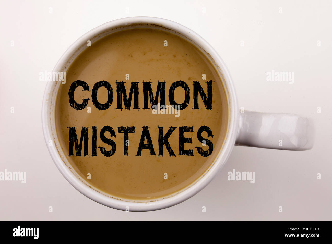 Commonmistakes High Resolution Stock Photography and Images - Alamy