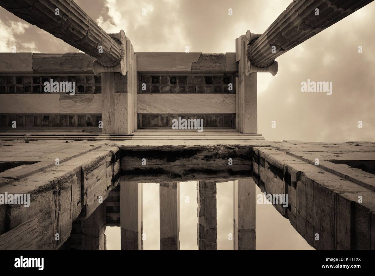 Acropolis historical ruins in Athens, Greece Stock Photo - Alamy