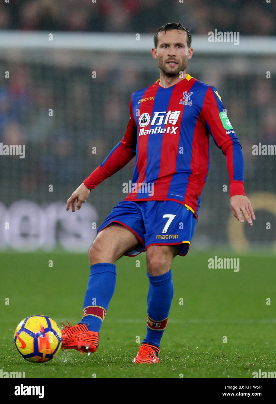 Crystal Palace's Yohan Cabaye during the Premier League match at ...