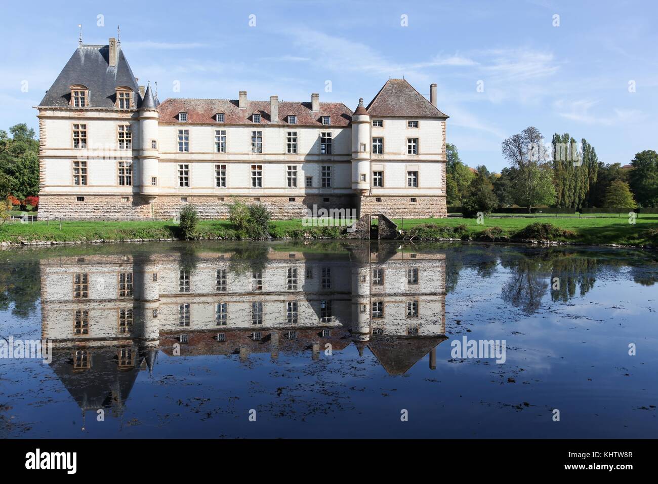 The castle of Cormatin in Burgundy, France Stock Photo - Alamy