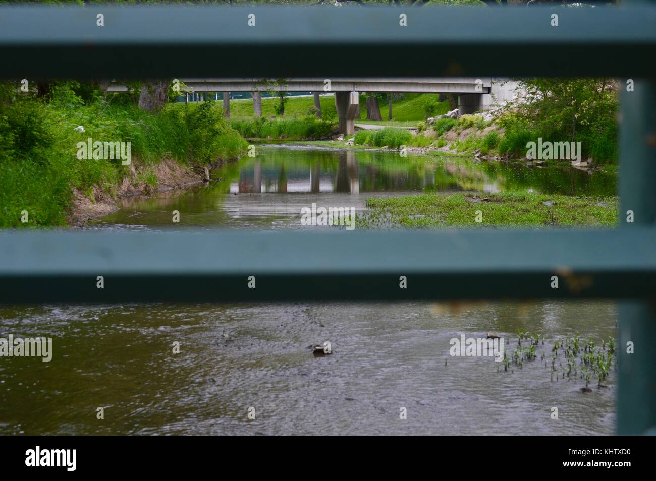 Bridge over a river Stock Photo - Alamy