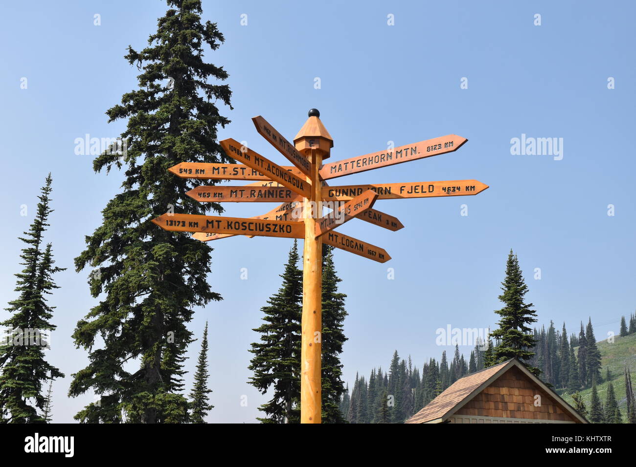 Peaks sign hi-res stock photography and images - Alamy