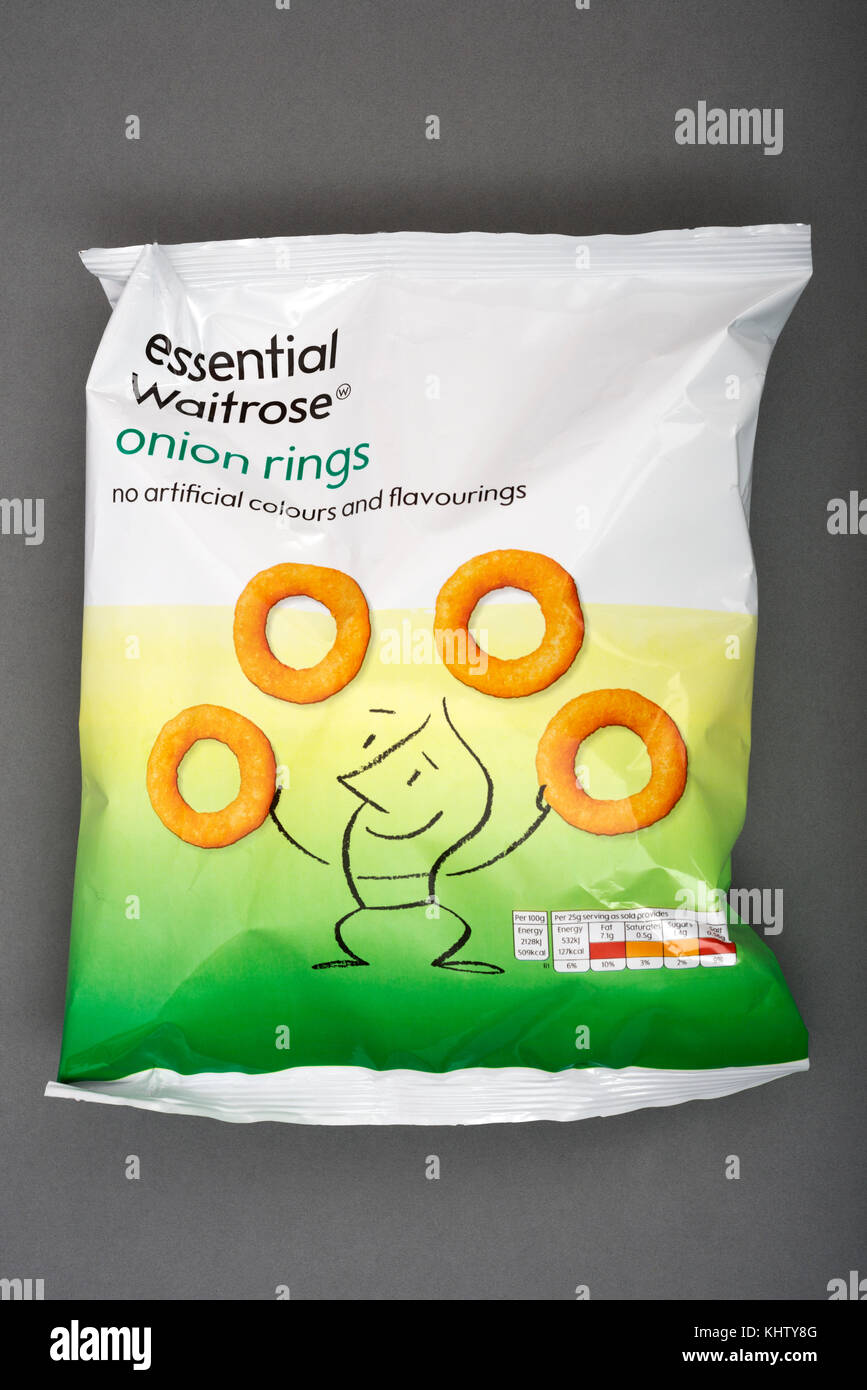 Essential Waitrose onion rings Stock Photo - Alamy