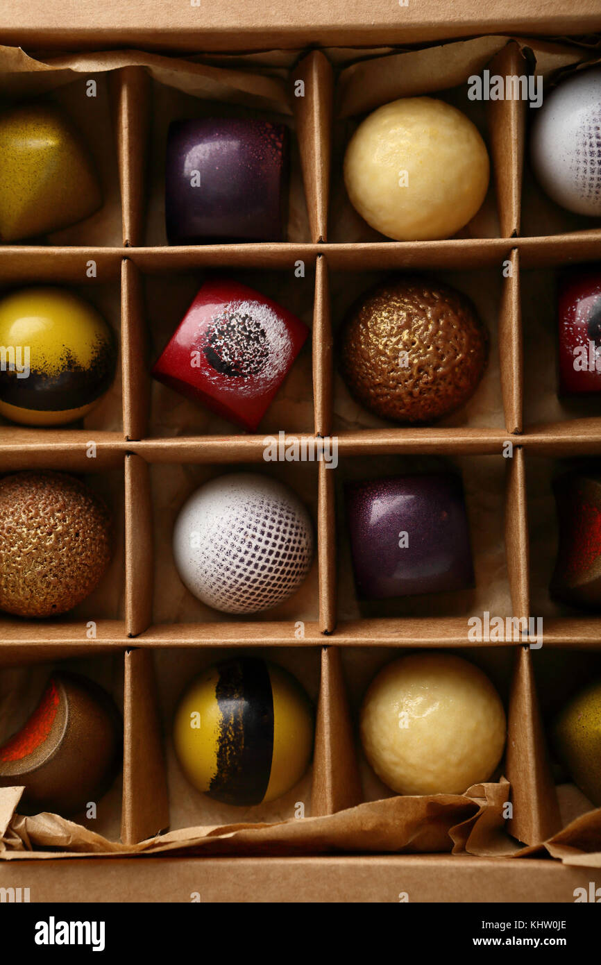 Candy in box hi-res stock photography and images - Alamy