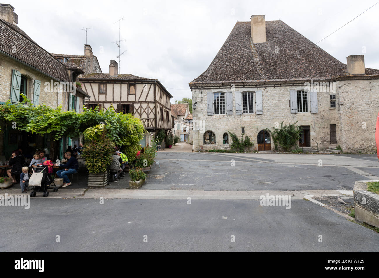Issigeac, medieval village in Périgord, Nouvelle-Aquitaine, France ...