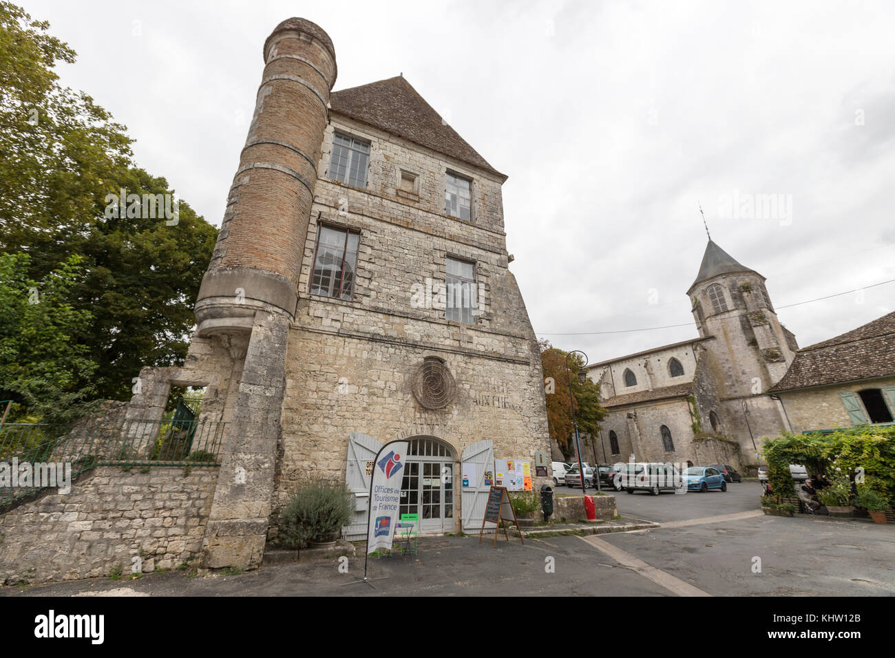 Issigeac, medieval village in Périgord, Nouvelle-Aquitaine, France ...
