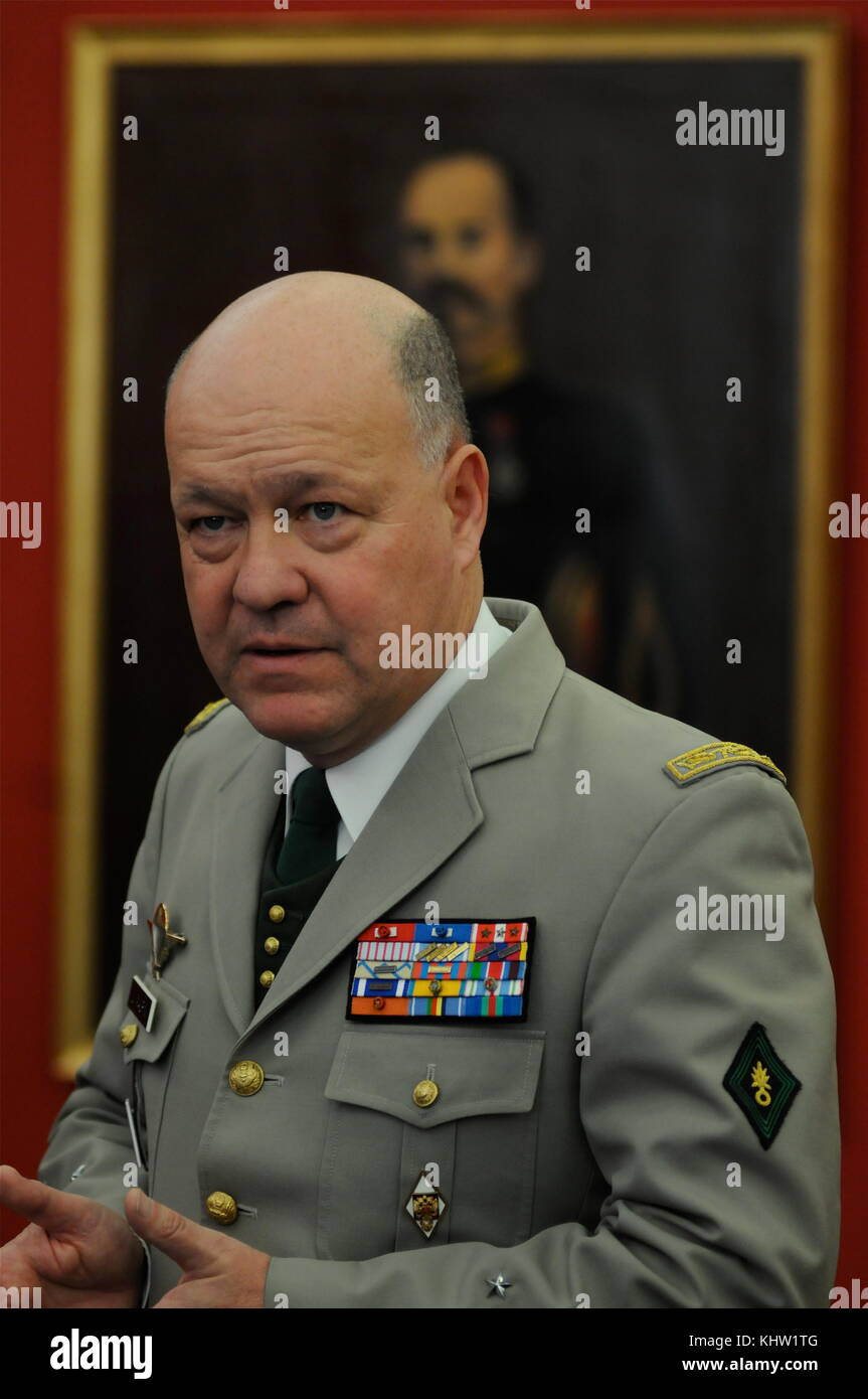 General Jean Maurin, Chief of French Foreign Legion, Aubagne, France ...
