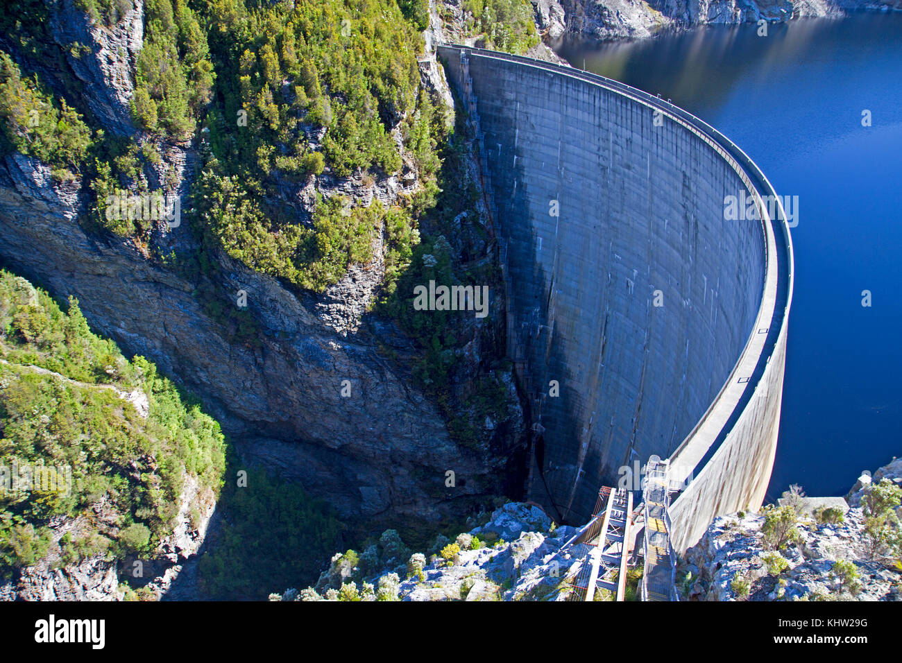 Gordon dam hi-res stock photography and images - Alamy
