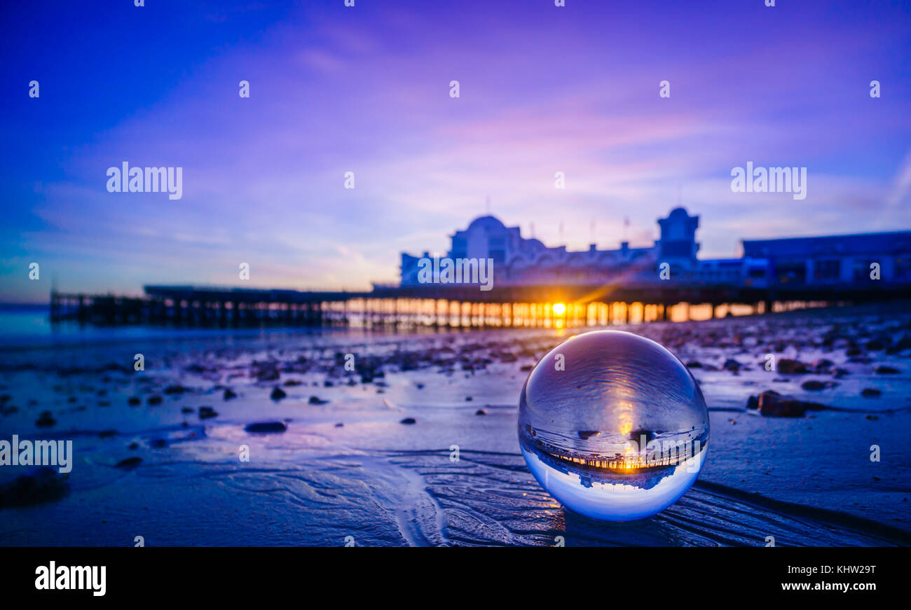 Glass ball sun hi-res stock photography and images - Alamy