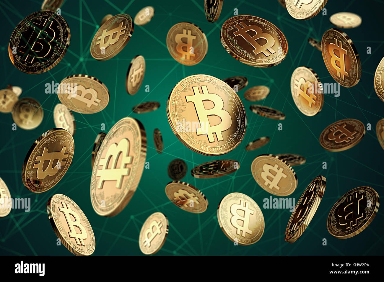 Bitcoin Cash (BCC/BTH) coins among blockchain nodes. Success and growth ...