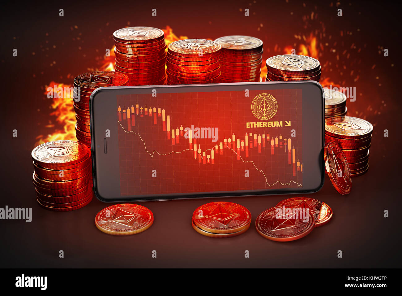 Decline chart hi-res stock photography and images - Alamy