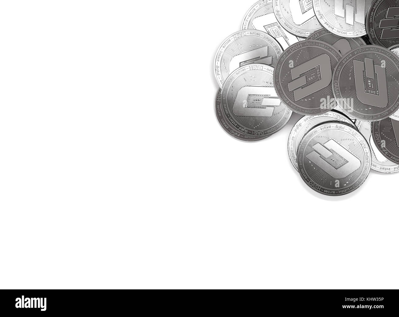 Silver dash coin in hi-res stock photography and images - Alamy