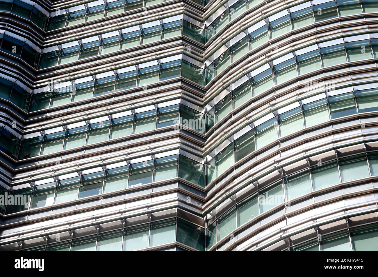 General views of the city buildings textures in Kuala Lumpur, August 6 ...