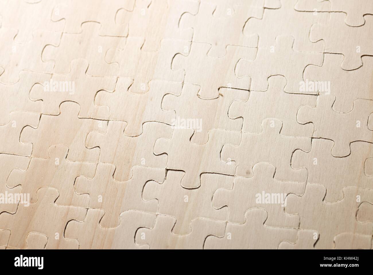 Close up of the pieces of a puzzle Stock Photo - Alamy