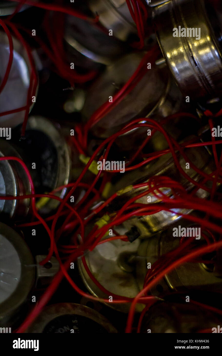 Close up electric wires hi-res stock photography and images - Alamy