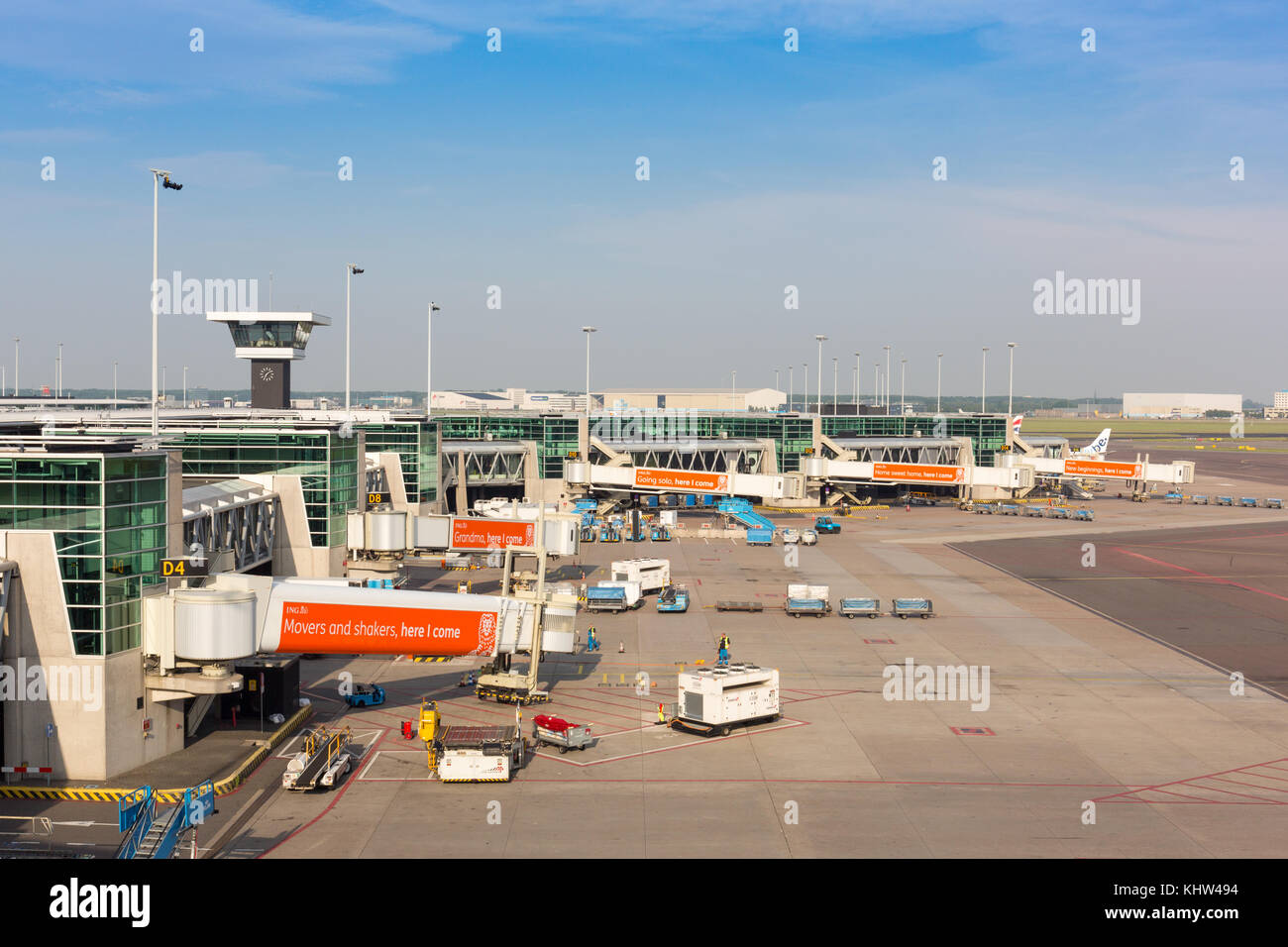 Schiphol airport amsterdam hi-res stock photography and images - Alamy