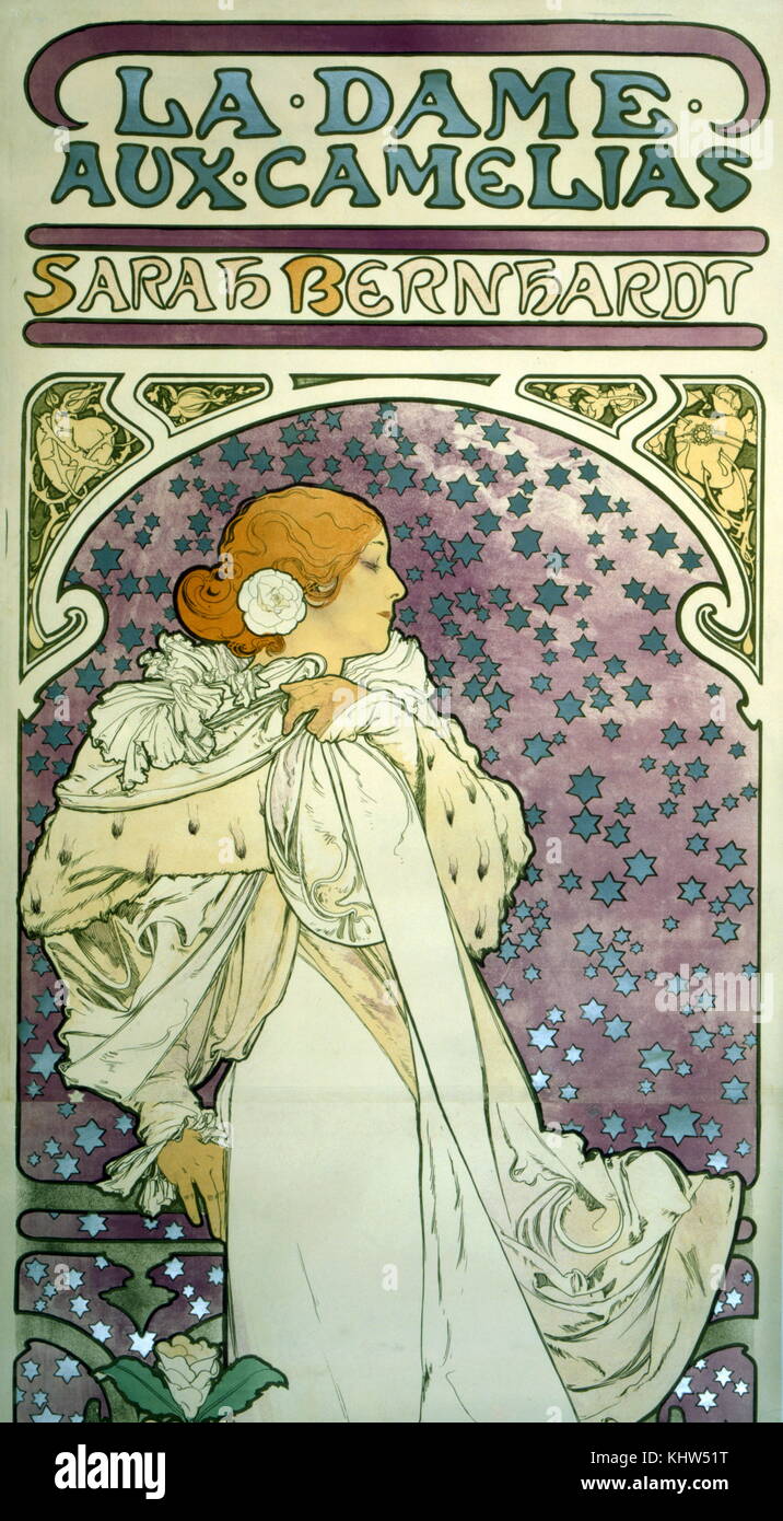 Alphonse Mucha Sarah Bernhardt Medee