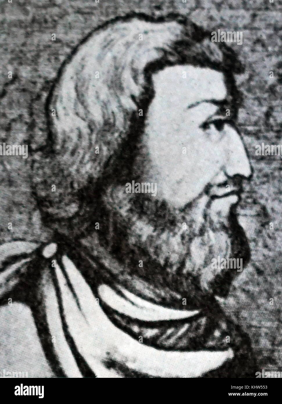 Portrait of Amato Lusitano (1511-1568) a notable Portuguese Jewish ...