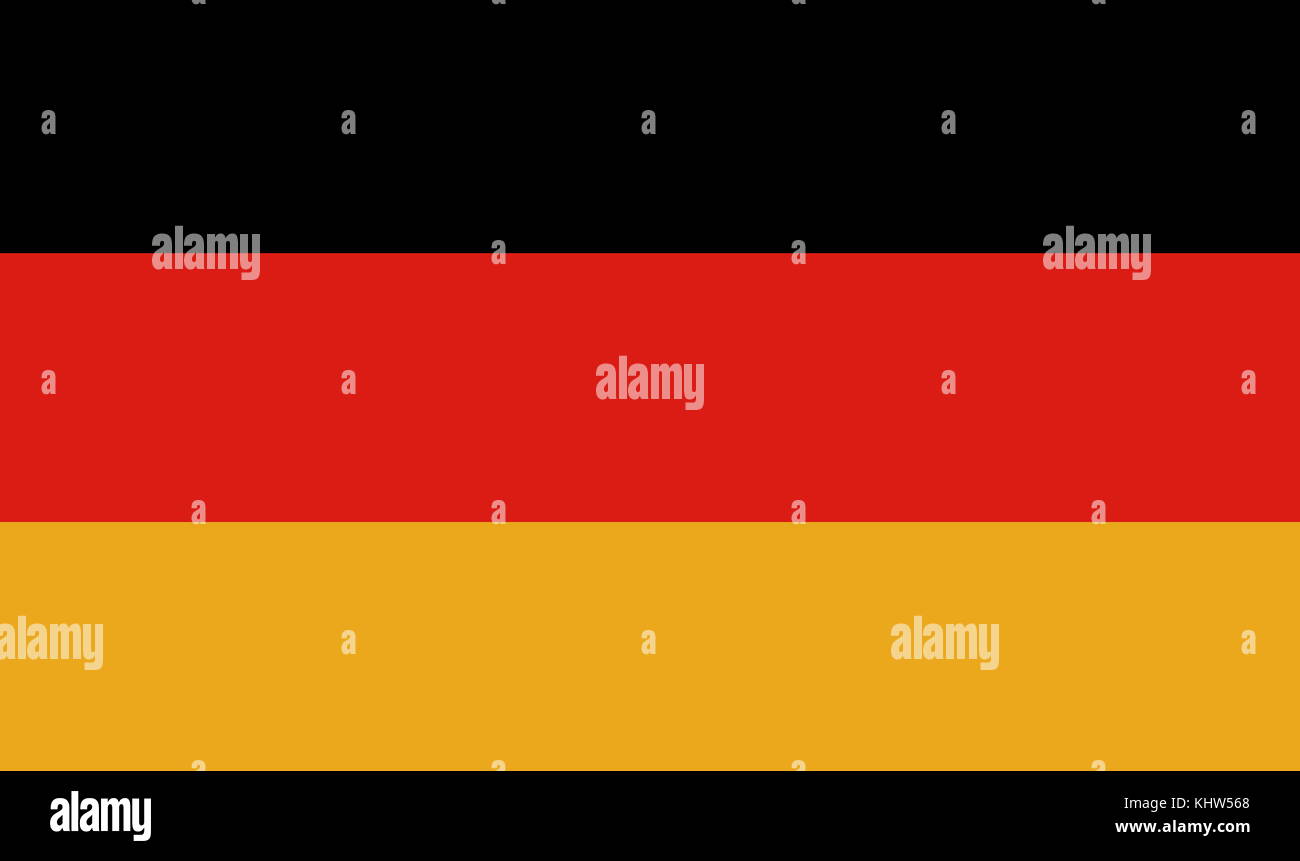 Illustration depicting the West German National and Merchant Flag ...