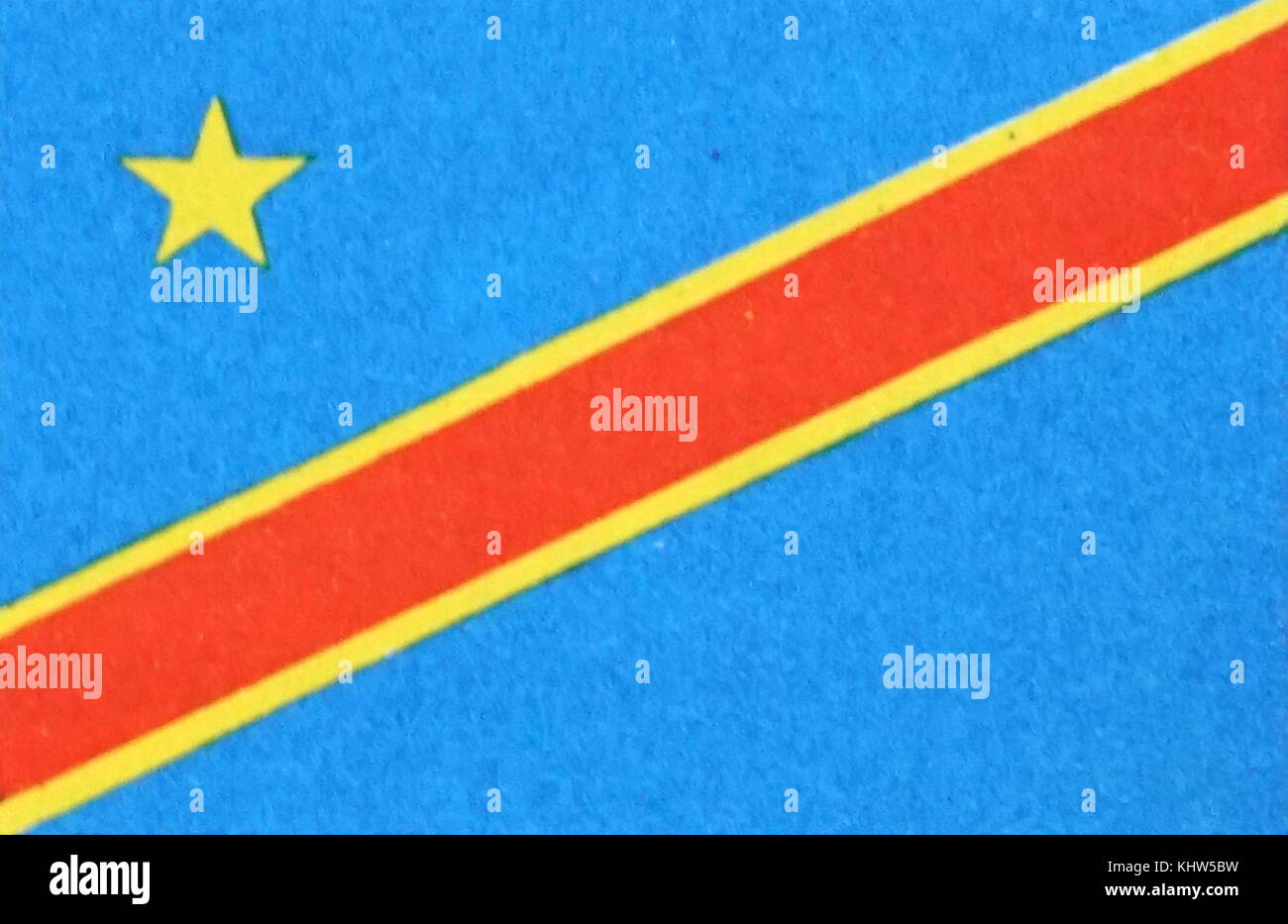 Illustration depicting the National flag of Congolese Republic ...
