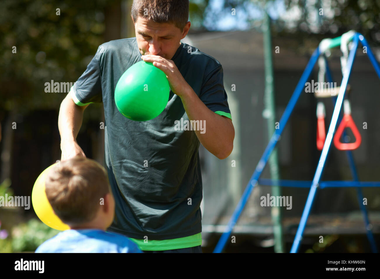 Blowing Up Balloons High Resolution Stock Photography and Images - Alamy