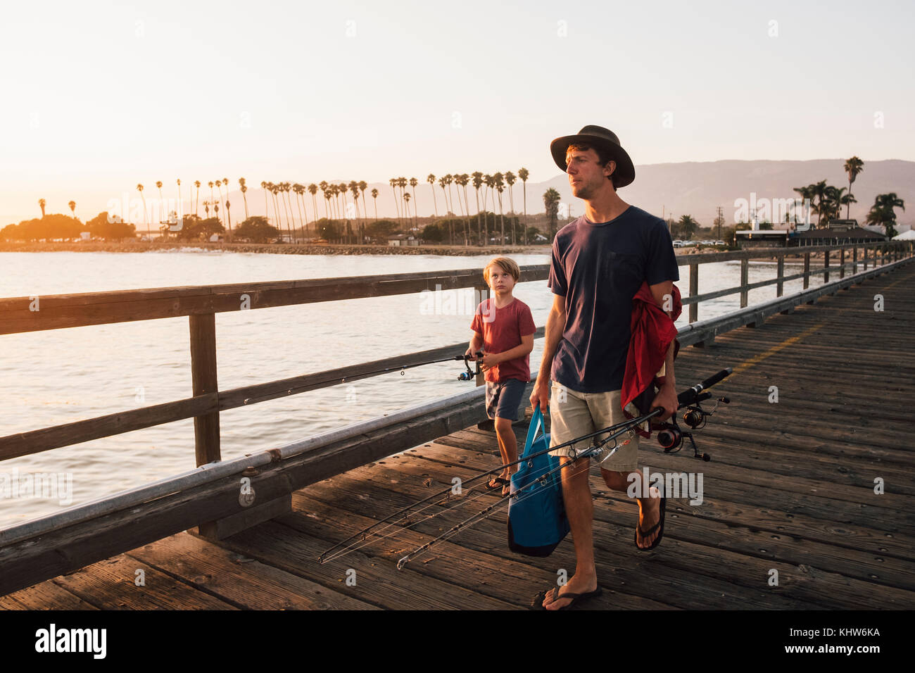 Goleta pier hi-res stock photography and images - Alamy