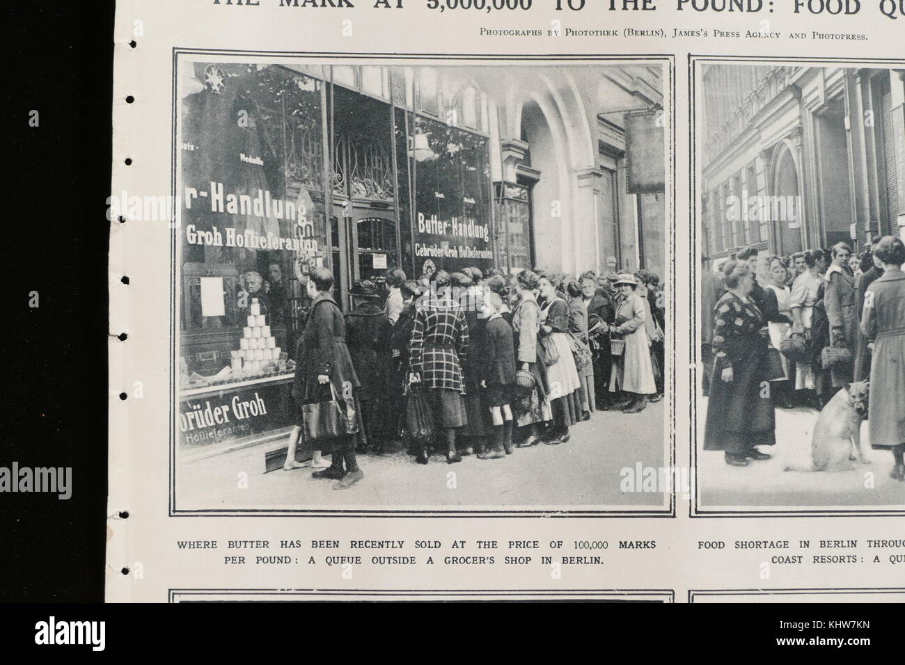 Photograph taken outside of a butter shop, where butter has been ...