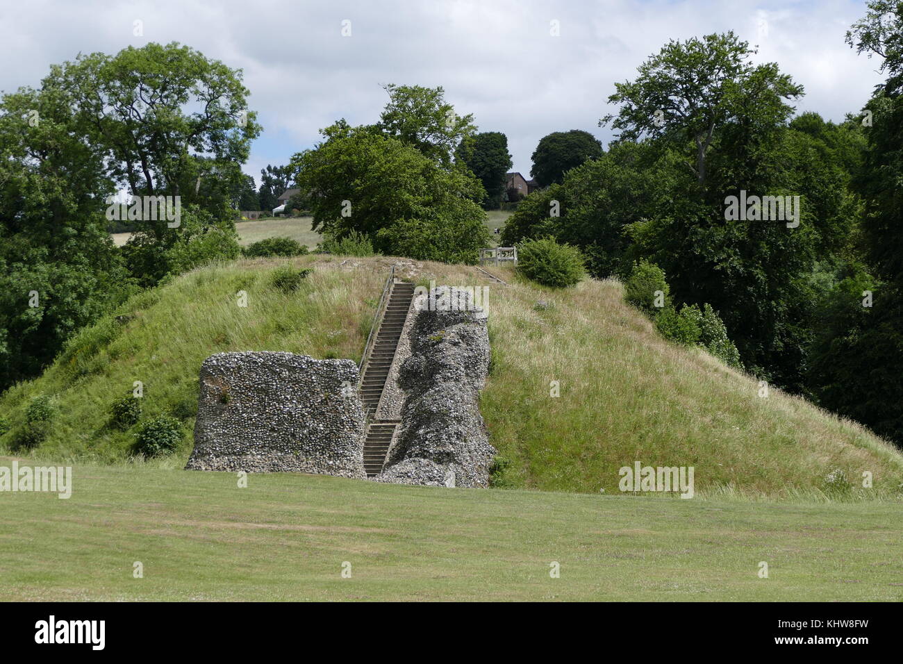 Photograph taken of Berkhamsted Castle. Berkhamsted Castle, an 11th ...