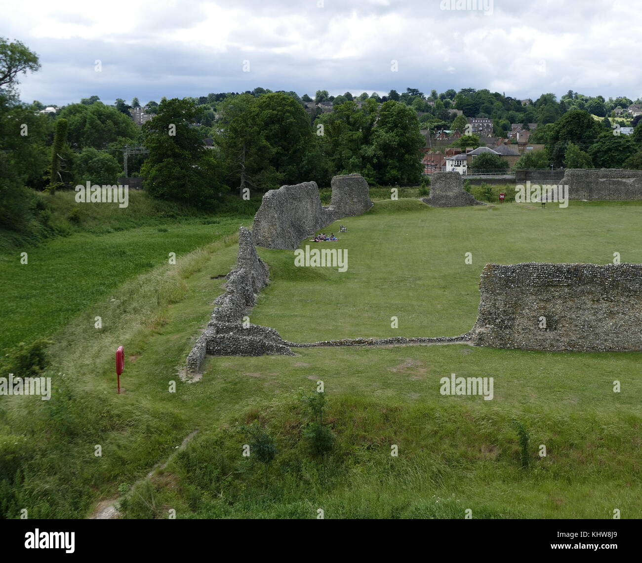 Photograph taken of Berkhamsted Castle. Berkhamsted Castle, an 11th ...