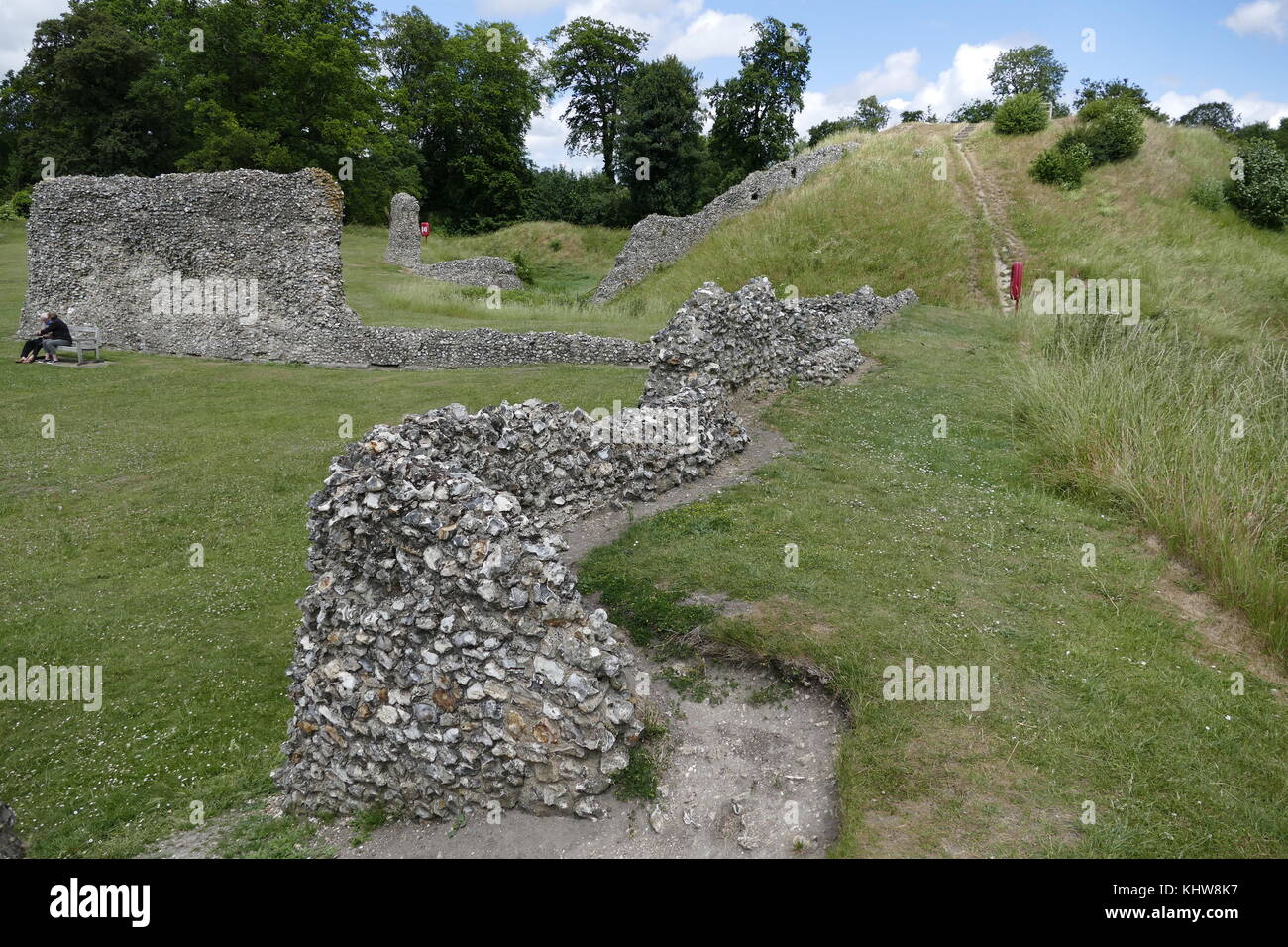 Photograph taken of Berkhamsted Castle. Berkhamsted Castle, an 11th ...