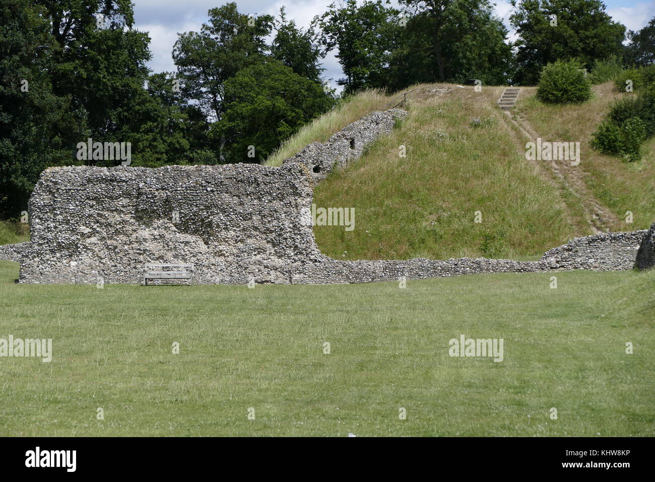 Photograph taken of Berkhamsted Castle. Berkhamsted Castle, an 11th ...