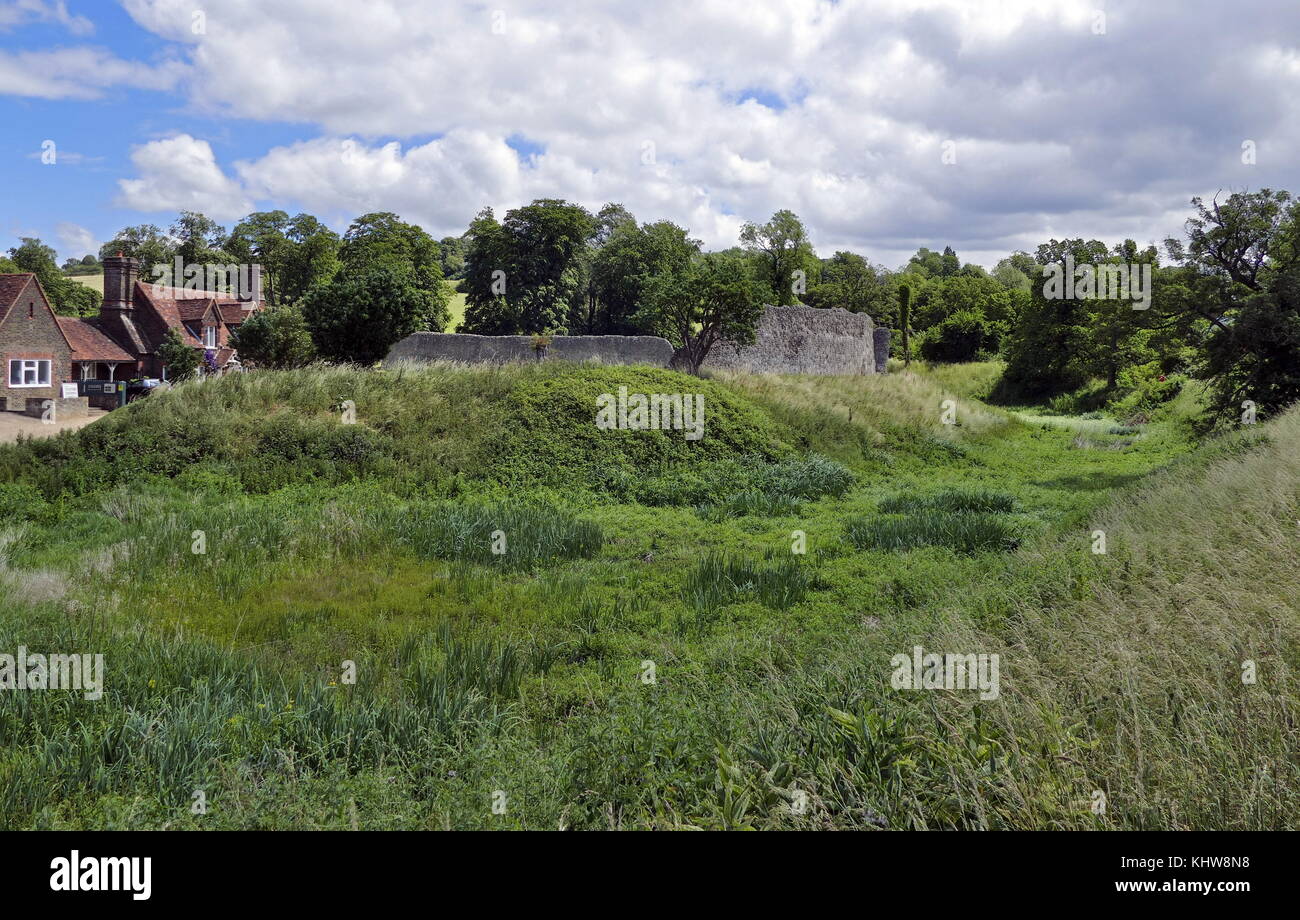 Photograph taken of Berkhamsted Castle. Berkhamsted Castle, an 11th ...