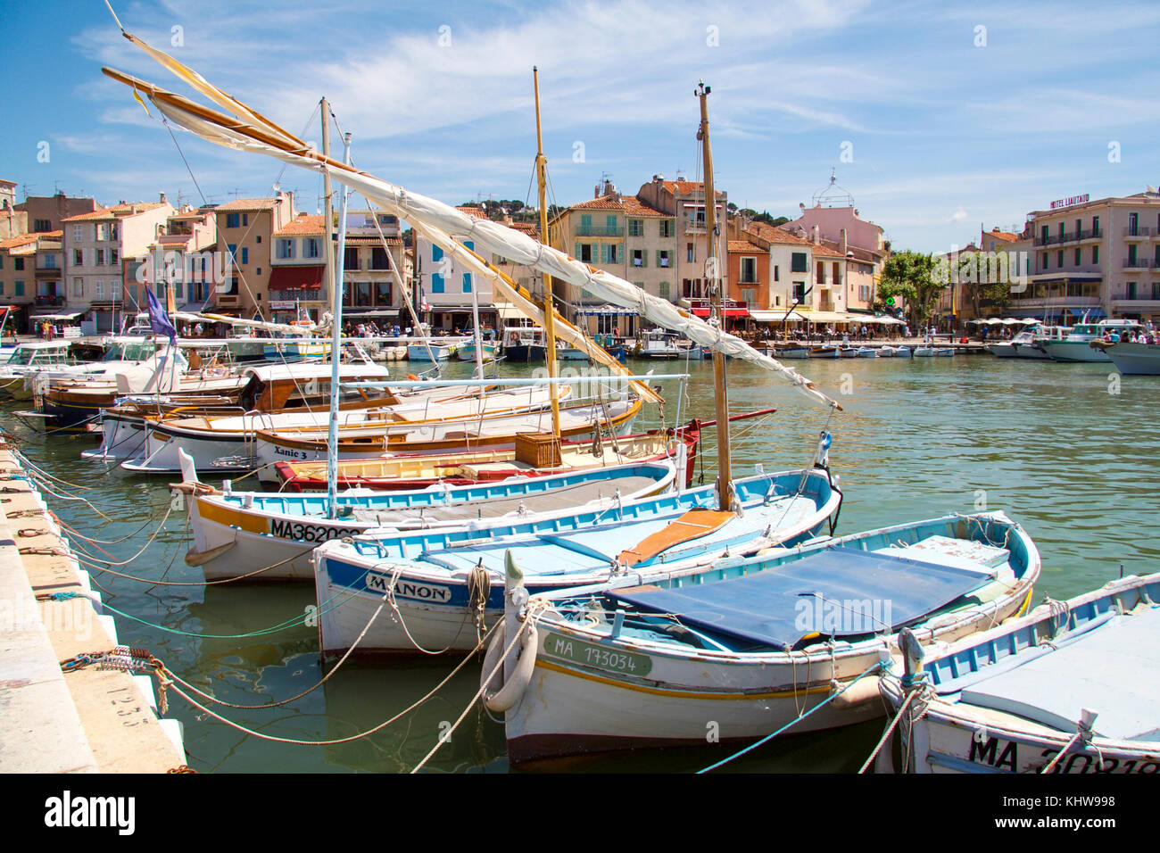 Harbor and town hi-res stock photography and images - Alamy