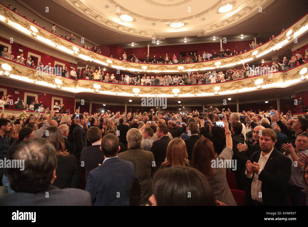 Politic Albert Rivera during act of presentation of Citizens ...