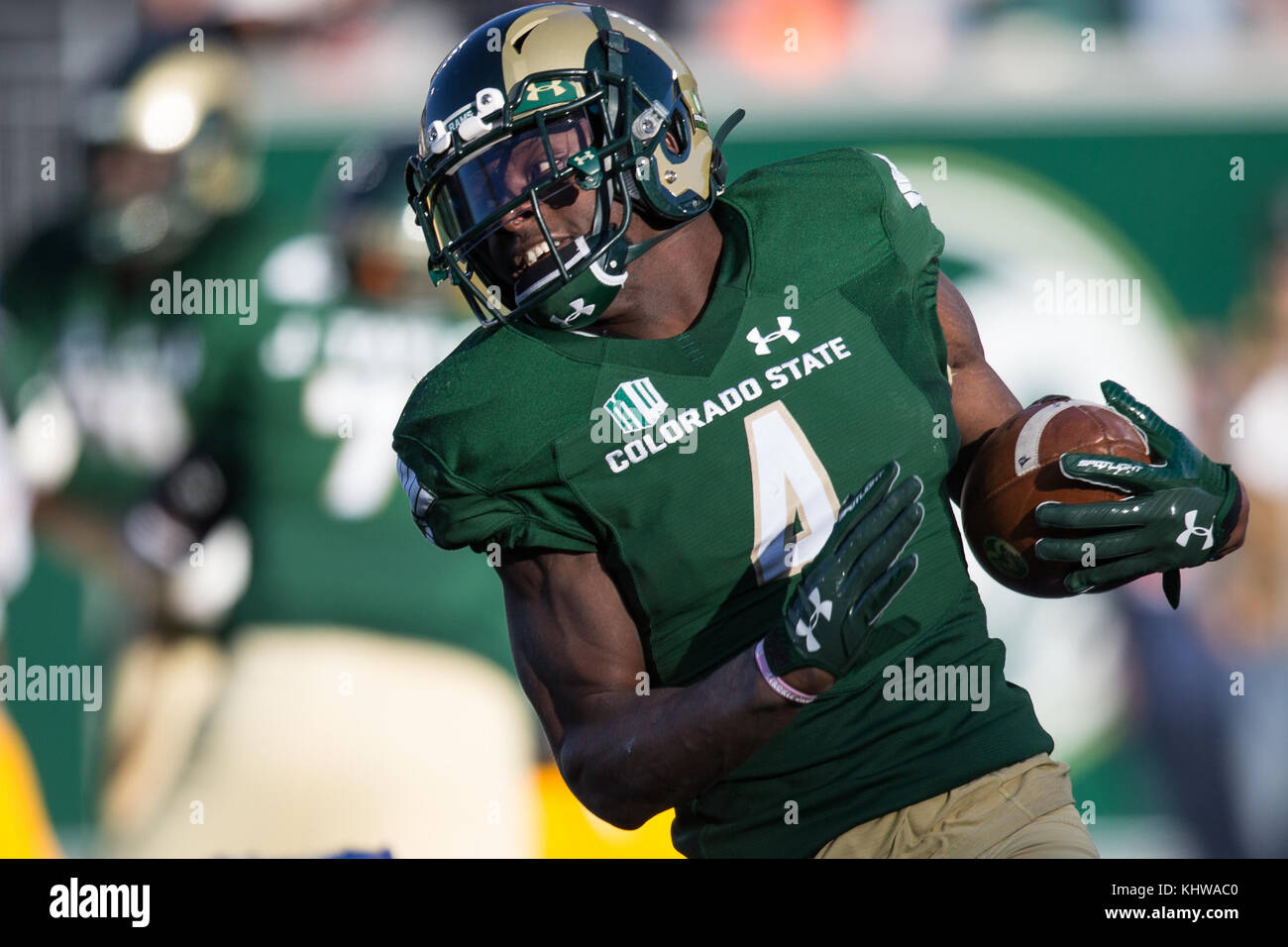 November 18, 2017: Colorado State Rams wide receiver Michael Gallup (4 ...