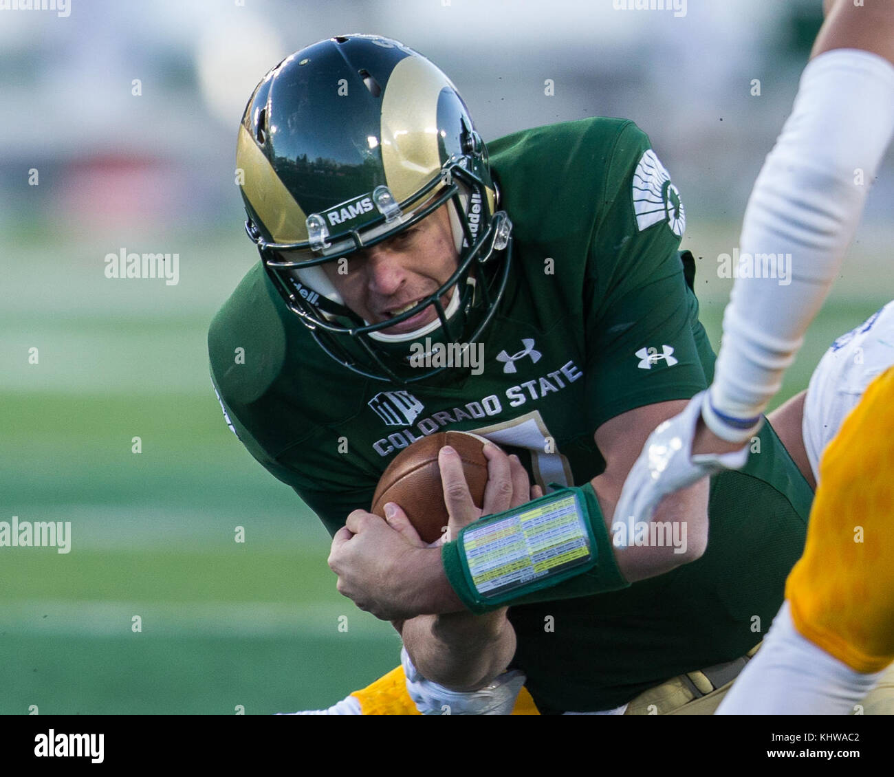 November 18, 2017: Colorado State Rams quarterback Nick Stevens (7 ...