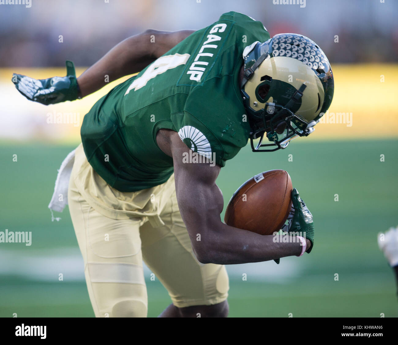 November 18, 2017: Colorado State Rams wide receiver Michael Gallup (4 ...