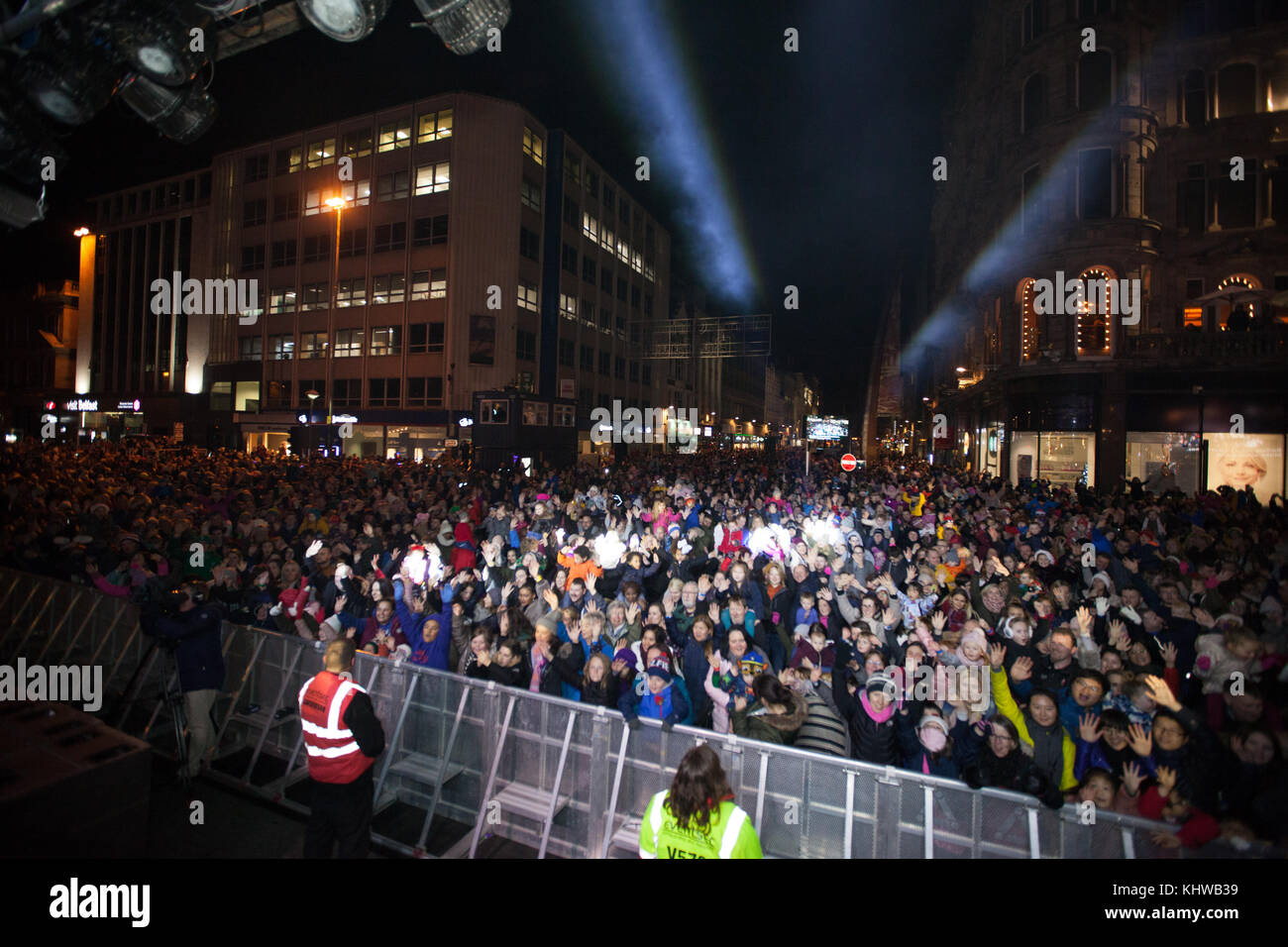 Belfast City Hall 18th Nov 2017 . Belfast Christmas Light Switch-On ...