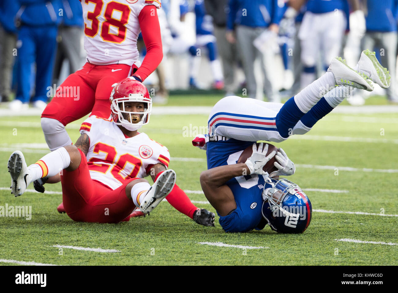 November 19, 2017, Kansas City Chiefs cornerback Steven Nelson (20 ...